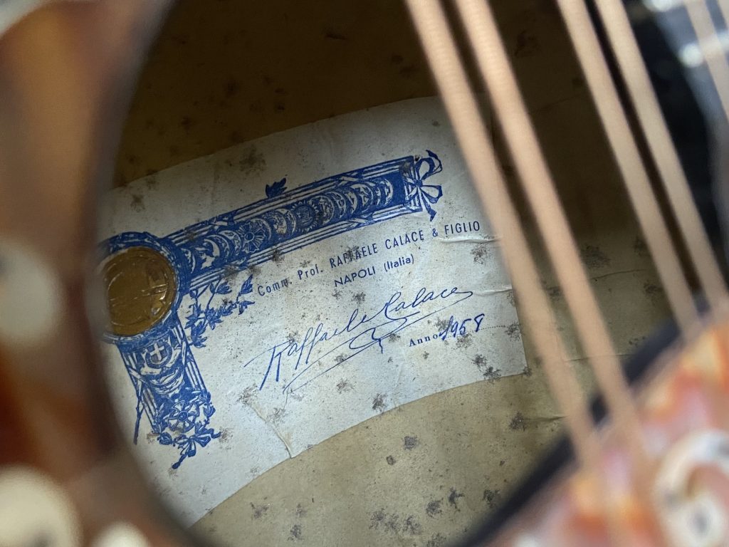 MANDOLINE NAPOLITAINE CALACE 1958 - Galerie Casanova