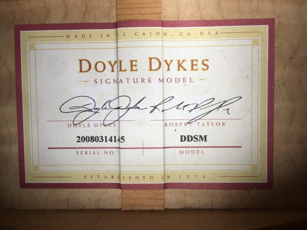 TAYLOR DOYLE DYKES SIGNATURE - Galerie Casanova